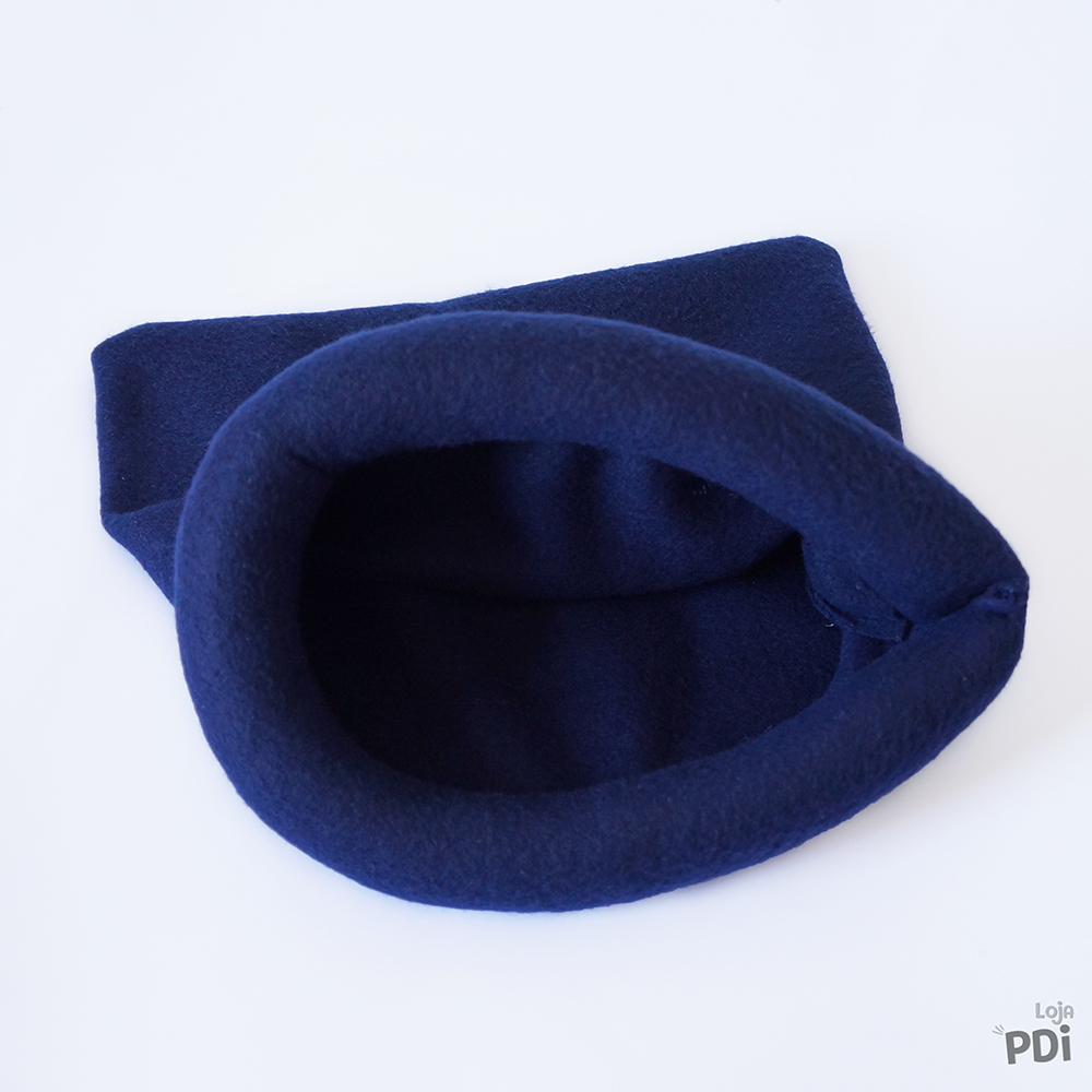 Alcofa Lisa Azul Marinho em Soft | Loja Pdi