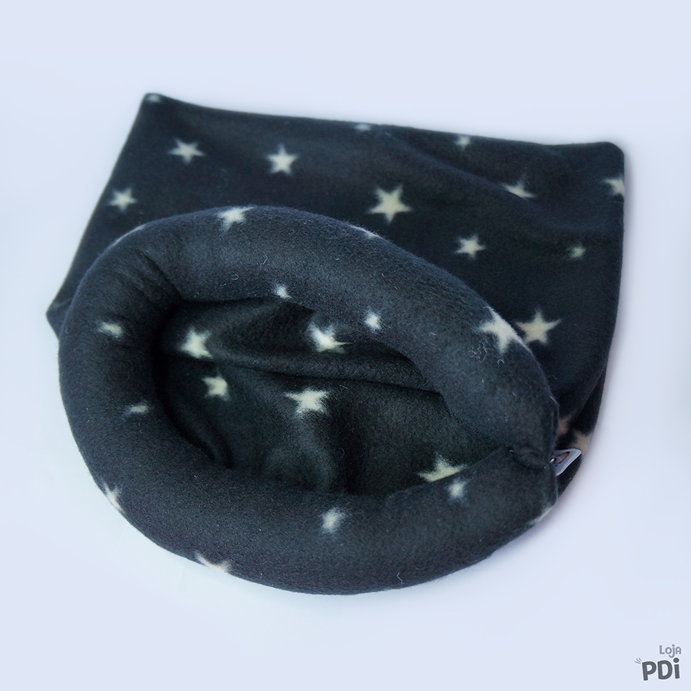 Alcofa Preta Estrelada em Soft | Loja Pdi